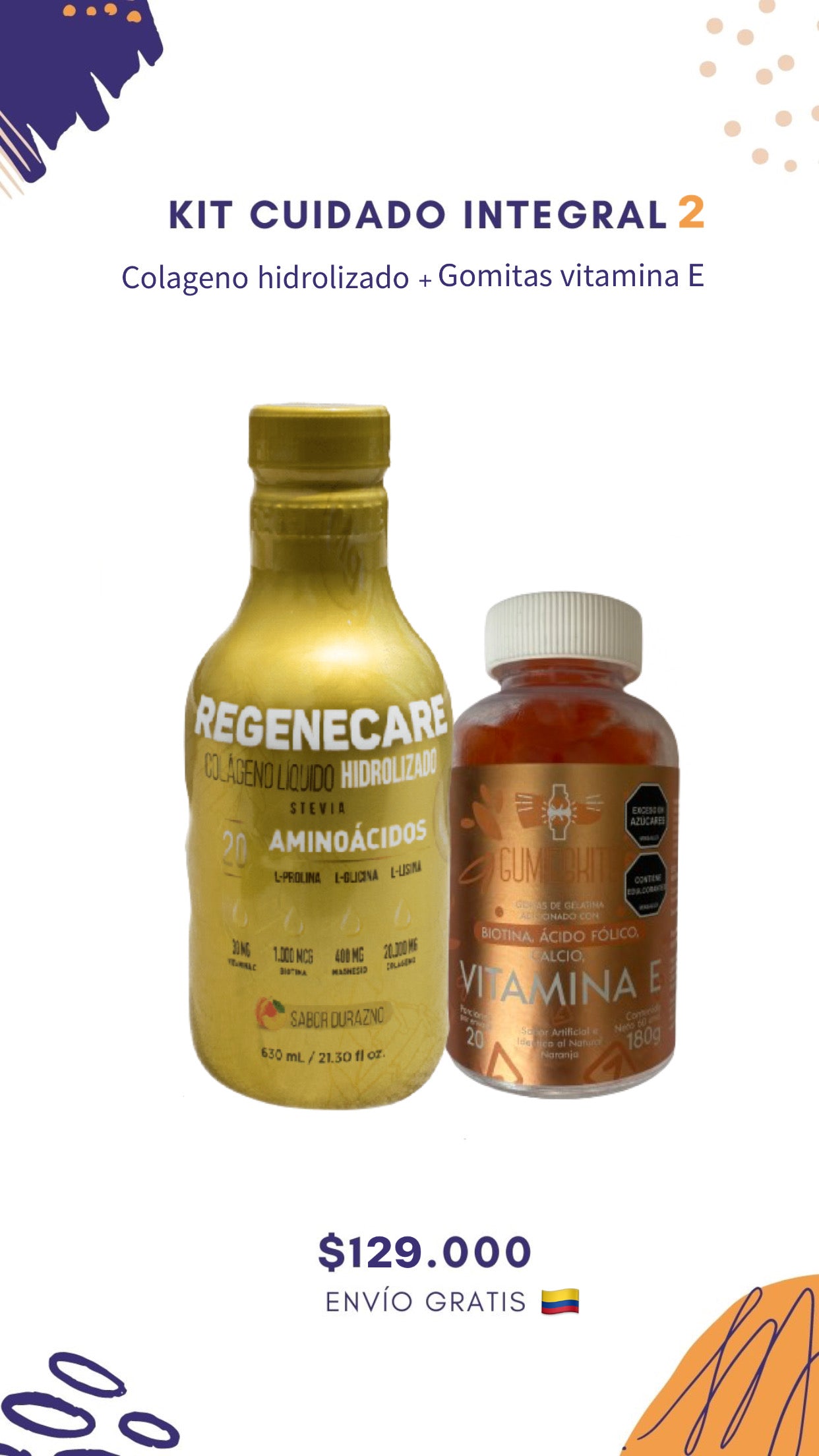 KIT Cuidado integral 2 – AMFIT Colombia